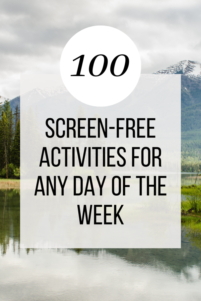Ditch the Device: 100 Screen-Free Activities - Kasey Lynch ...
