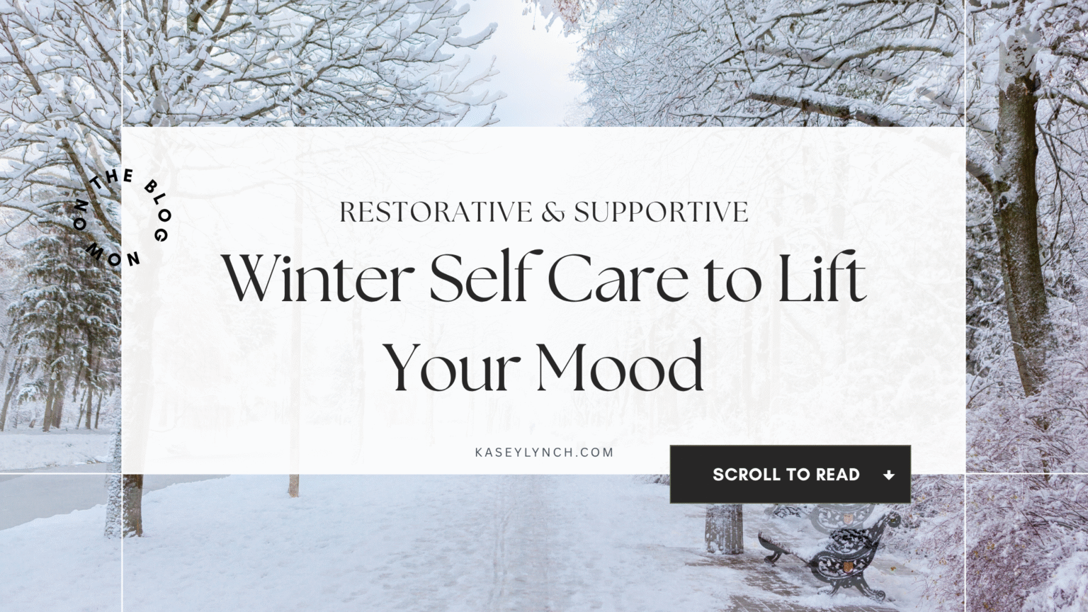 Struggling With the Winter Blues? Simple Rituals to Feel More Like You